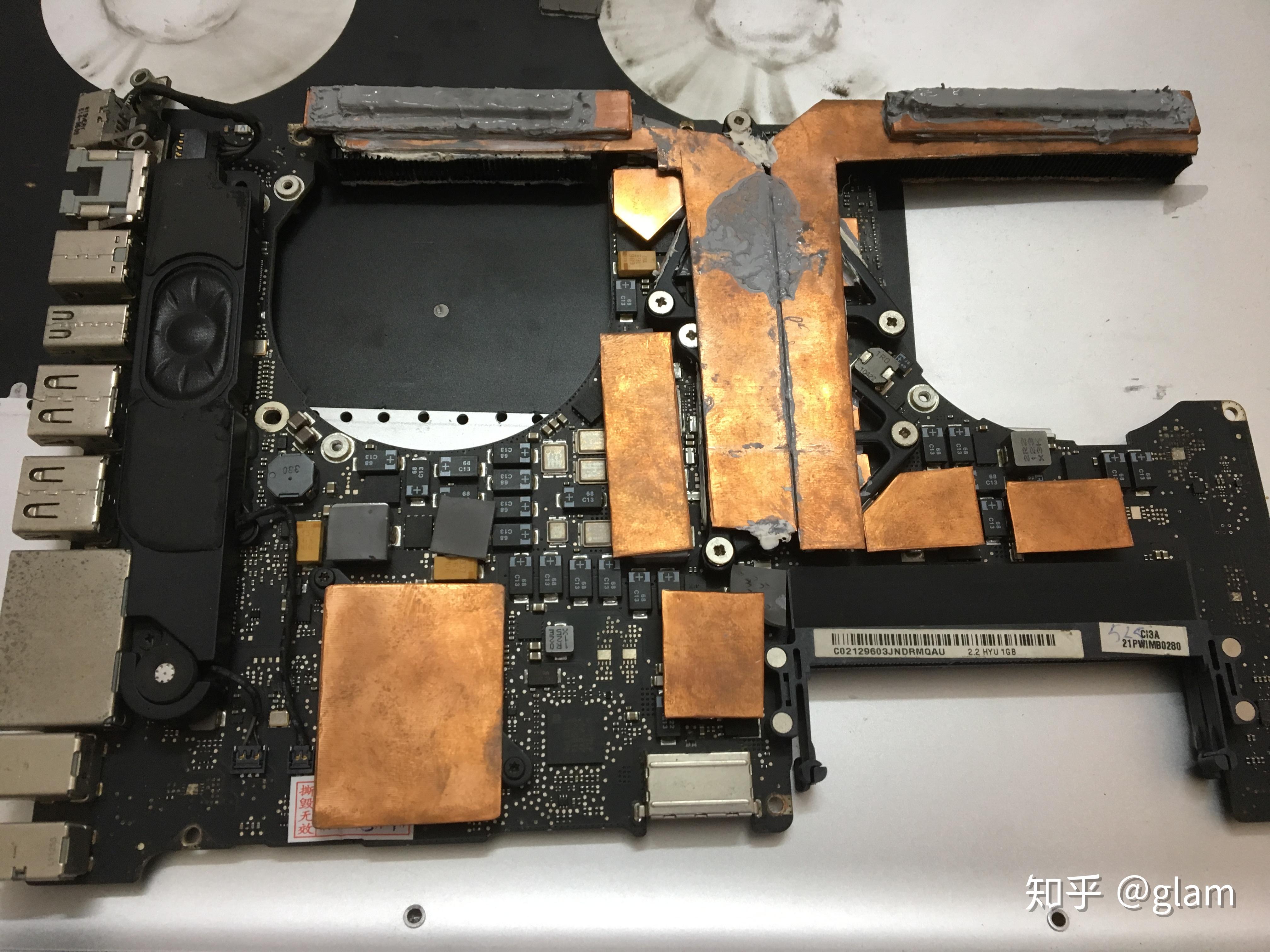 让您的macbook pro 2011 A1286、再战10年，夏天笔记本电脑大降温改造DIY增加紫铜片风冷！自己改善散热问题 - 知乎