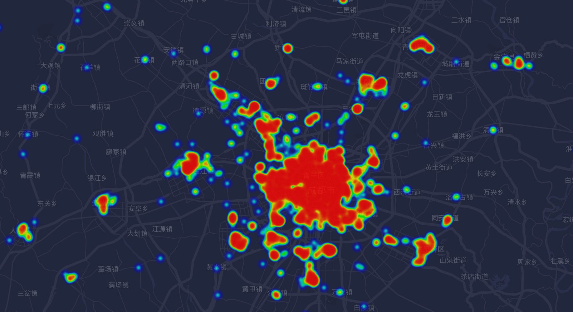 超简单的热力地图教程来袭，各位小主快翻牌啊~ - 知乎