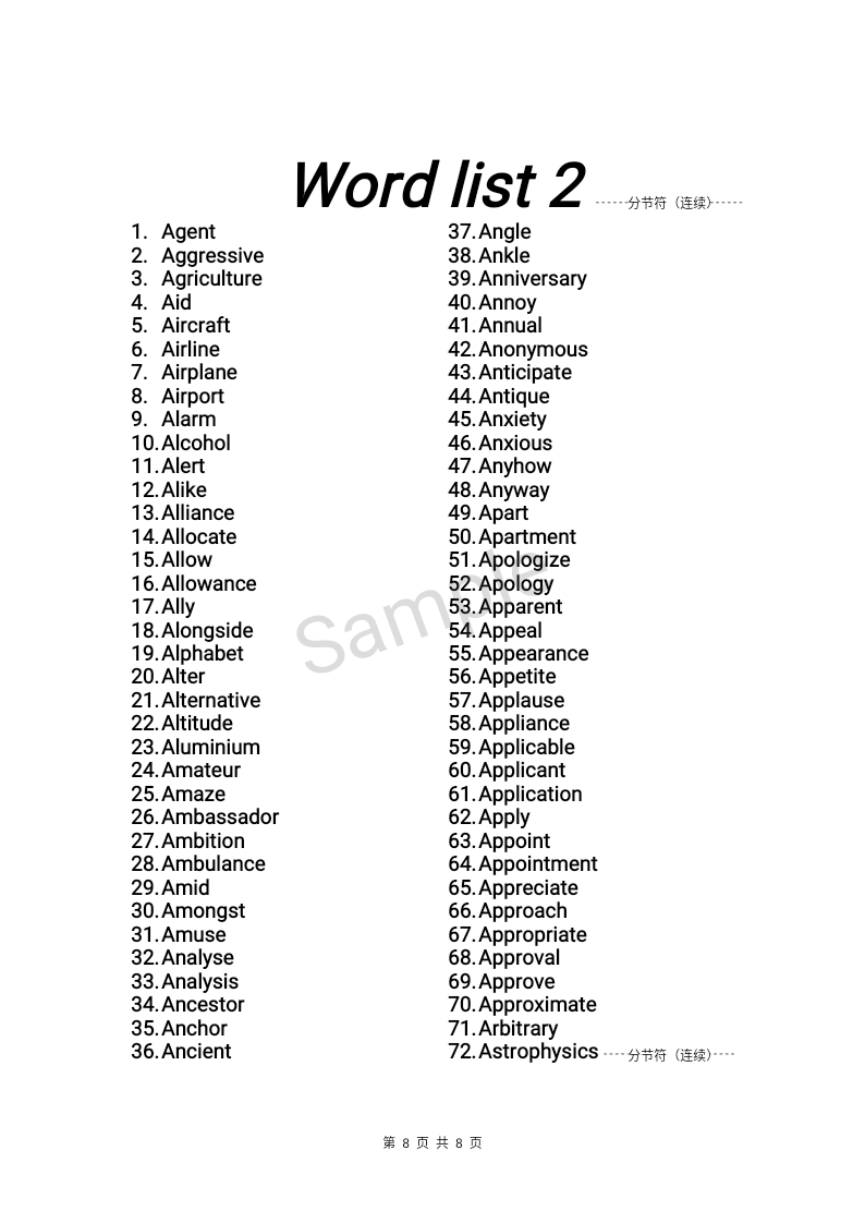 四级高频词汇表 - 知乎