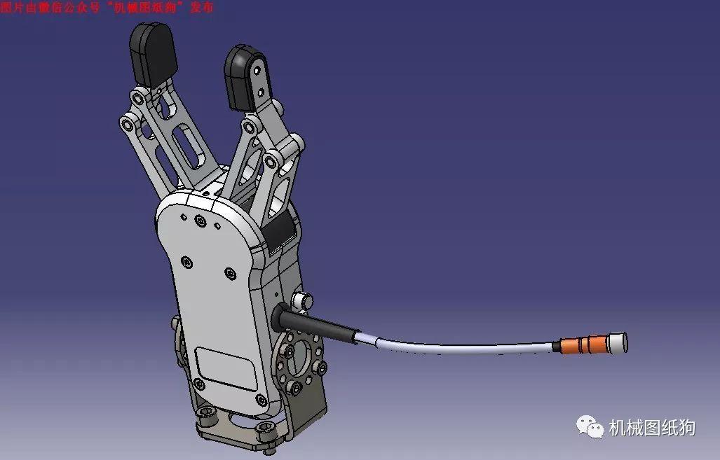 【机器人】Onrobot RG2 2指机械手3D模型图纸 STEP格式 - 知乎