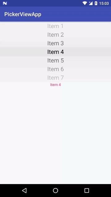 码云推荐|Android 滚动选择器 PickerView - 知乎