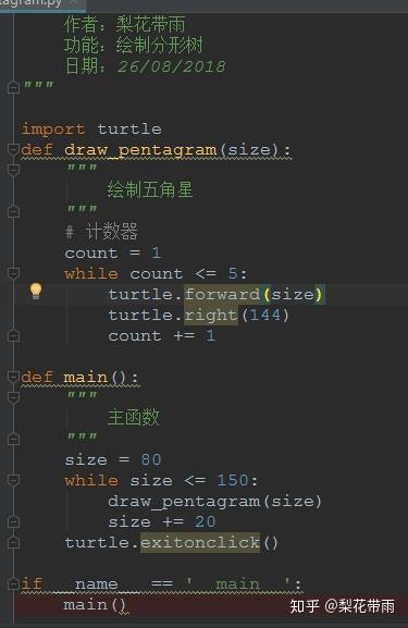 Python绘制分形树 - 知乎