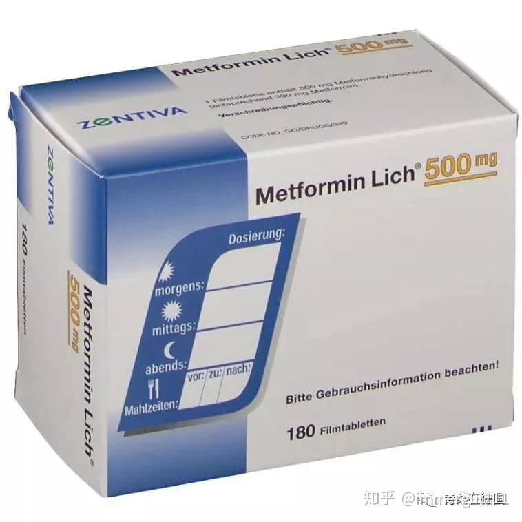 Metformin Lich 二甲双胍 德国 双胍类降糖药 - 知乎