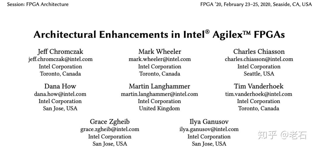 性能巅峰：Agilex FPGA架构强化全解读 - 知乎